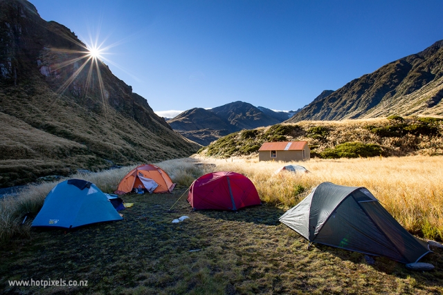 Nelson Tramping Club - Ivory Lake Hut, Waitaha Valley, Westland - 1-7 ...